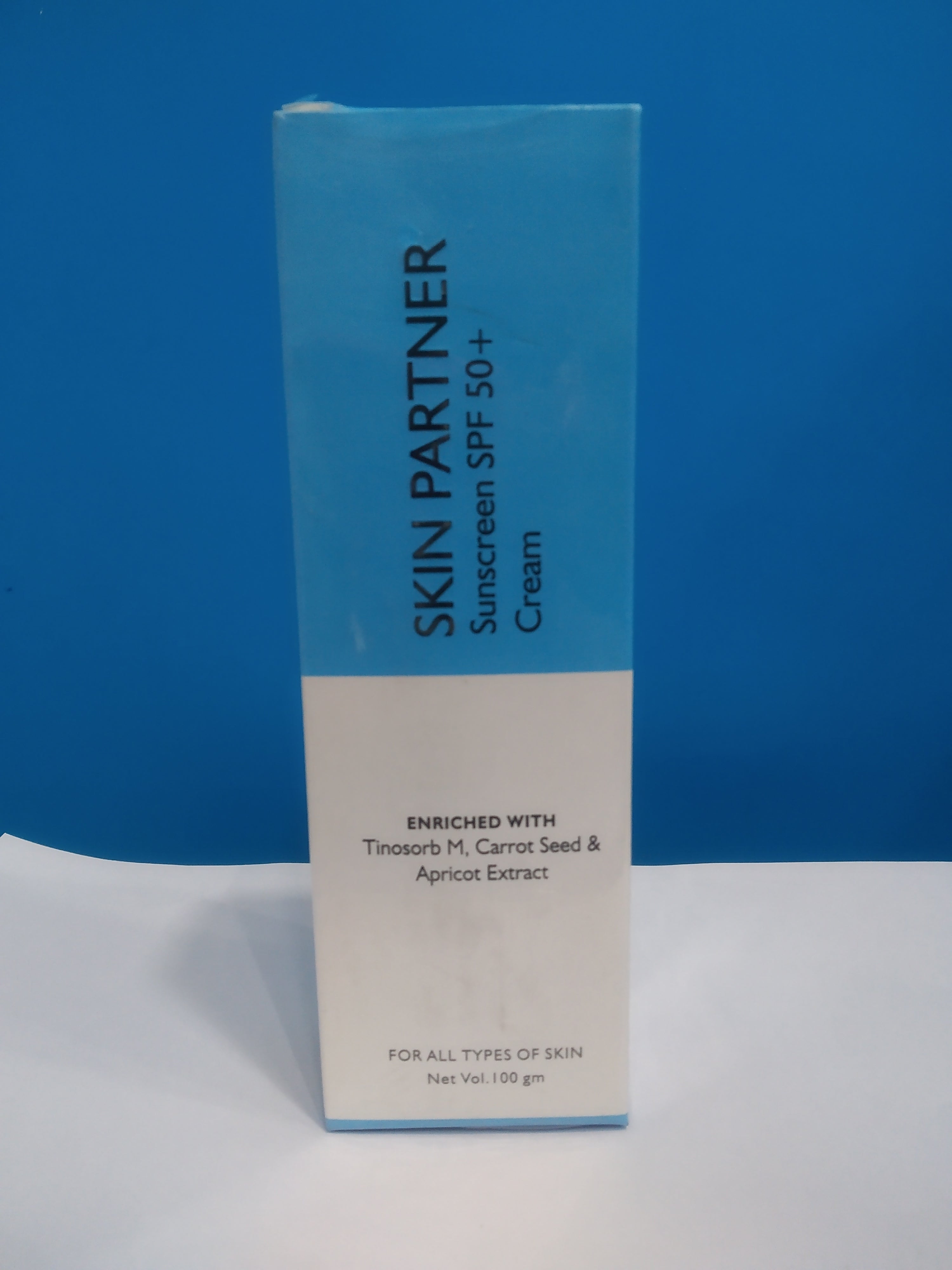 SKIN PARTNER SUN SCREEN CREAM (100GM) – pharmacetamol